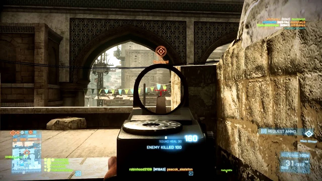 Battlefield 3 Aftermath Conquest - Talah Market Strategies and Tactics ...