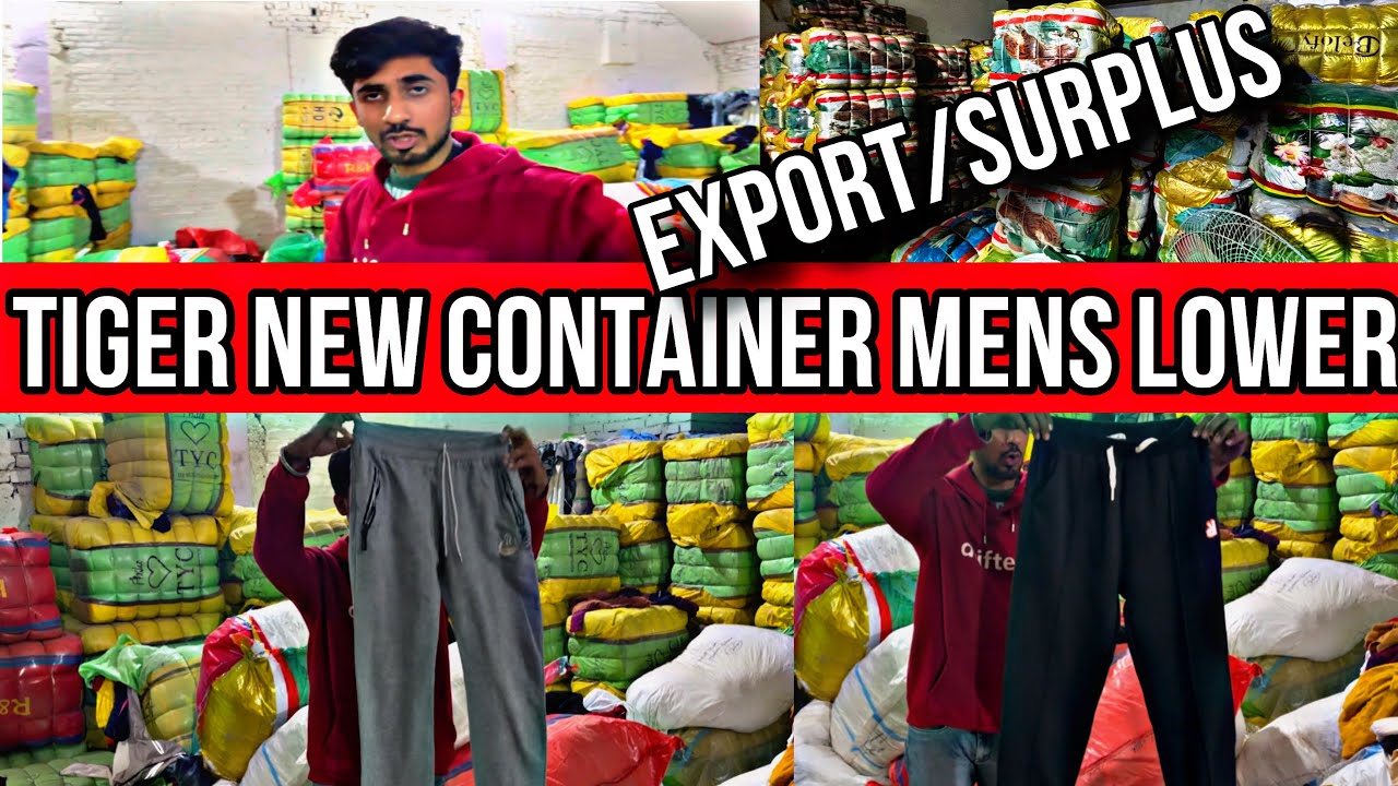 TRP pajama bale live open || winter collection || export surplus thrift ...