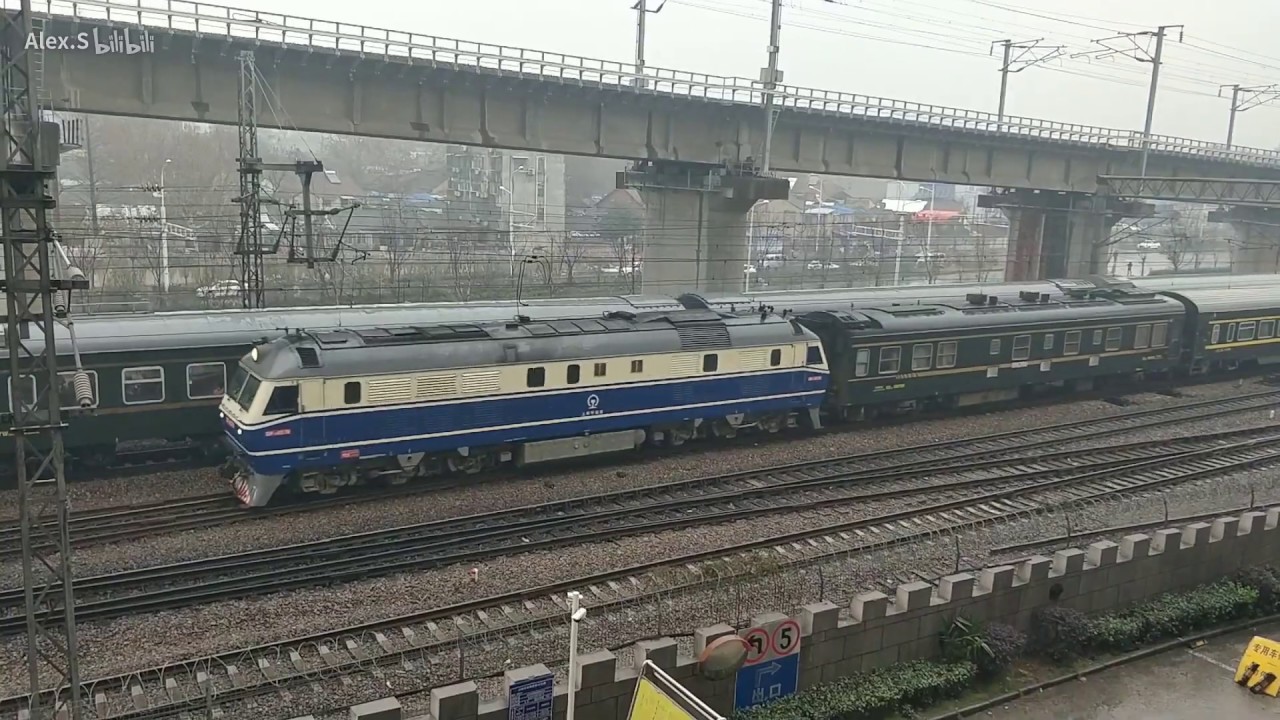 【铁路随拍(China Railway)】宁盐特快 上海局最后的BSP产RZ25T，加混编RZ25Z的稀有车底T7782(南京～盐城)驶出南京 ...