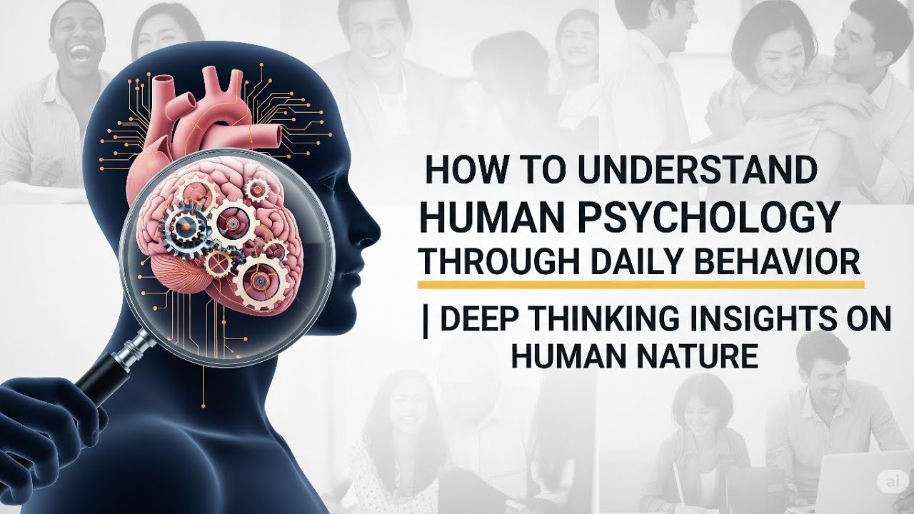 How to Understand Human Psychology Through Daily Behavior | Deep ...