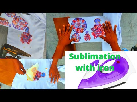 I TRIED SUBLIMATING WITH PRESSING IRON: UNEXPECTED RESULT💃💃. # ...