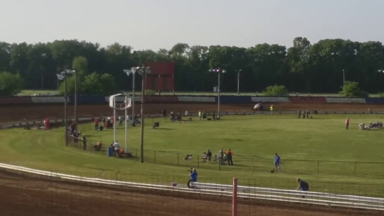 Robert Ballou USAC Qualifying at Terre Haute 5/22/19 - YouTube