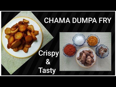 Crispy Tasty Chama Dumpa Fry||Arbi Fry||Taro Fry||Quick n Easy Receipe ...