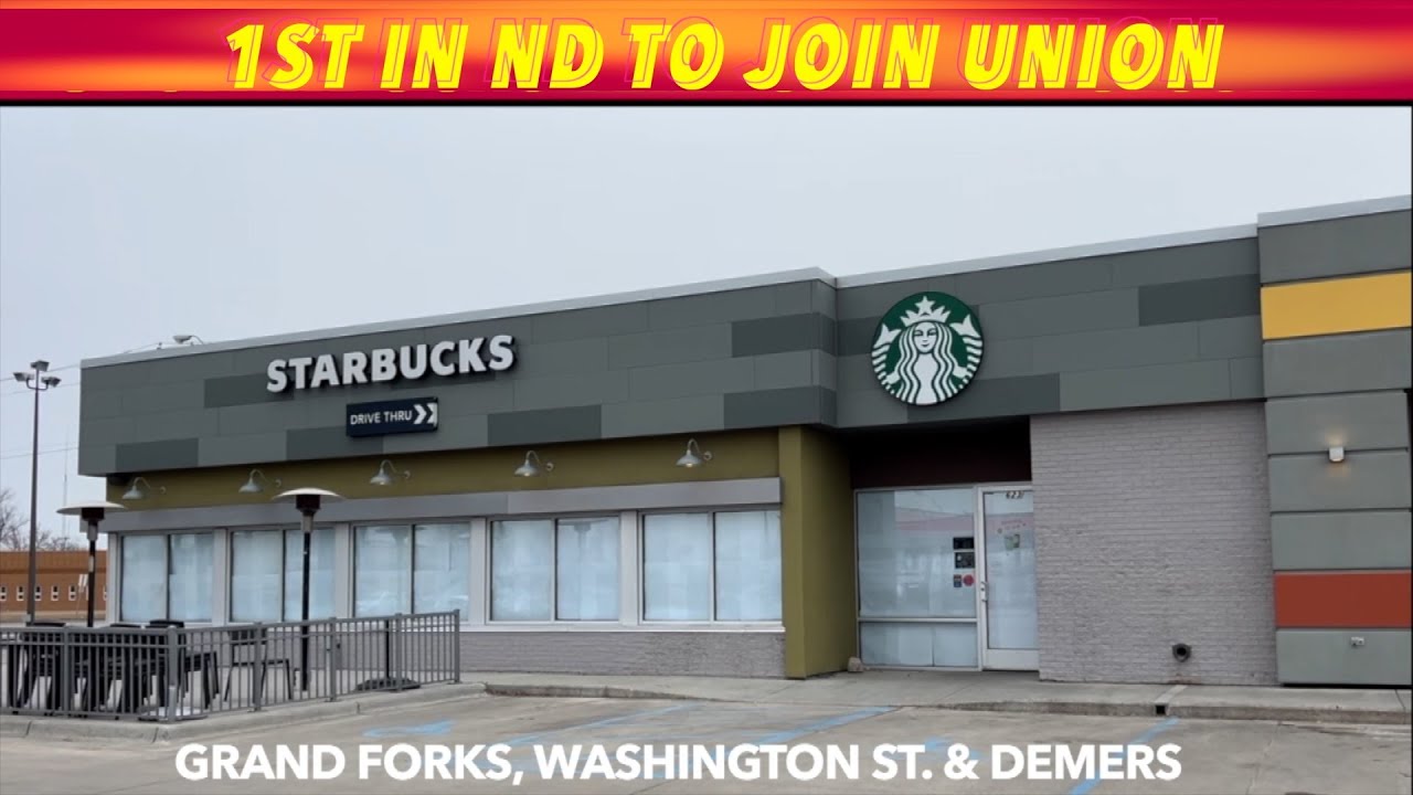 Grand Forks Starbucks Becomes First In State To Join Union - YouTube