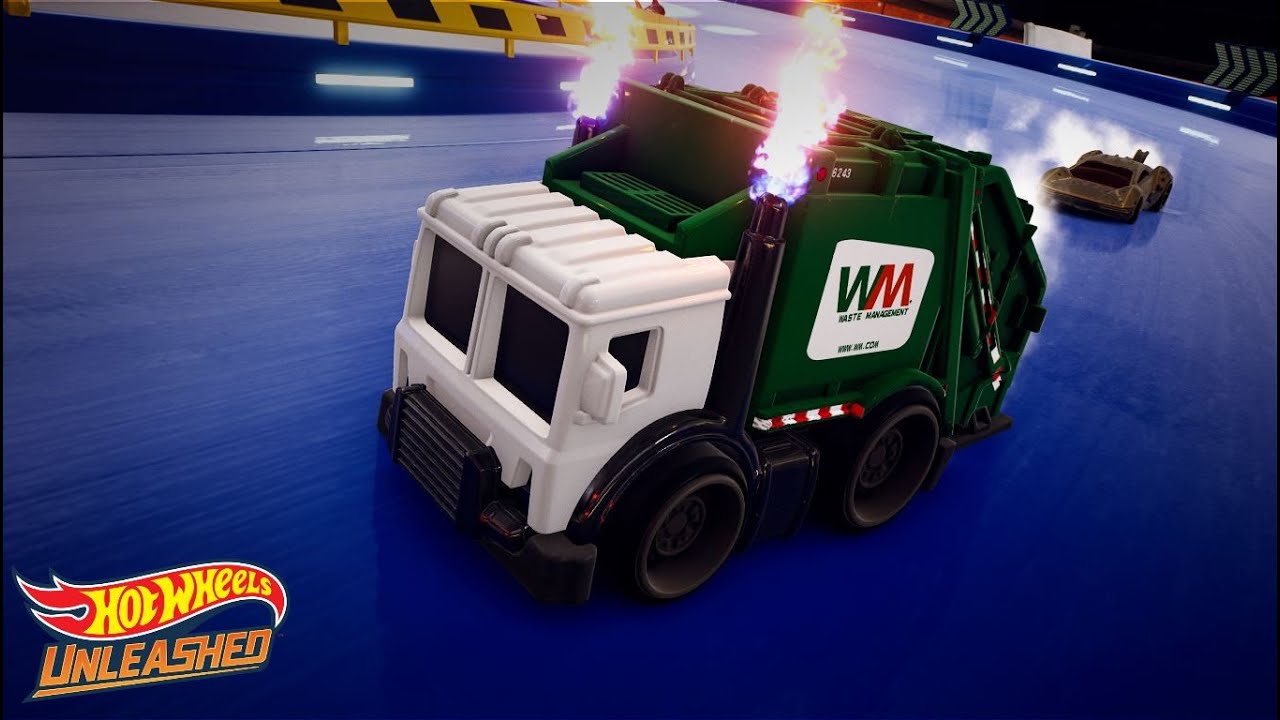Hot Wheels Unleashed | Total Waste Managerv2 | Ready,Set,Go! - YouTube