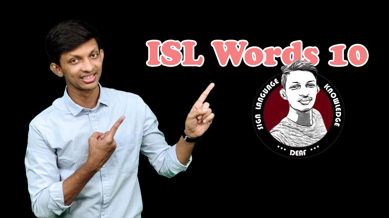 Part 26 | ISL Basic Words 10 | Indian Sign Language - YouTube