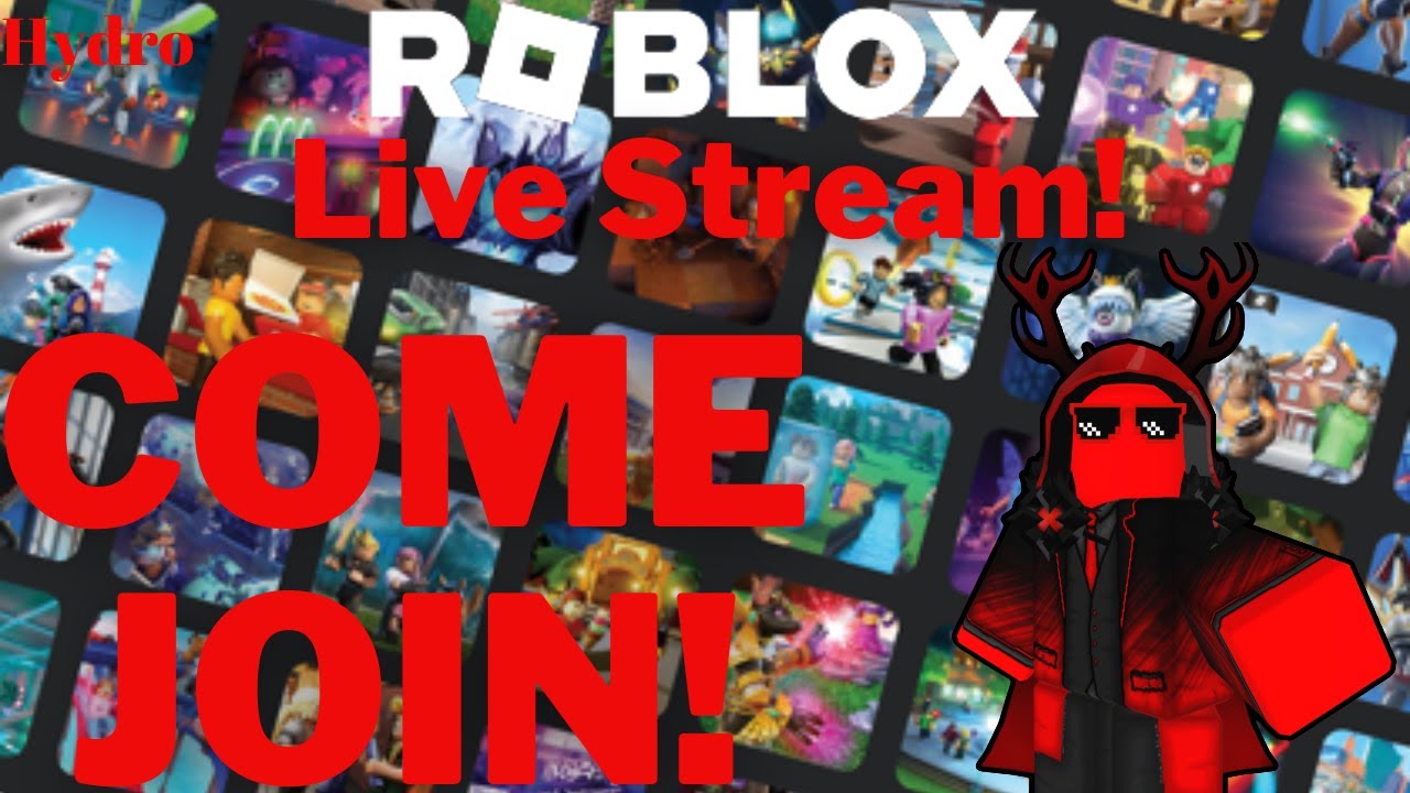 Roblox Live Stream! | Playing What You Guys Request! - YouTube