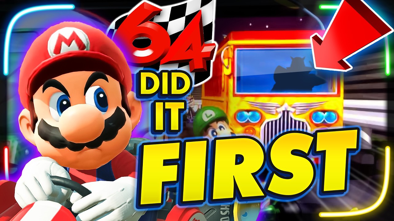 COOL BITS: Mario Kart 64 Beat Mario Kart World to This One Detail ...