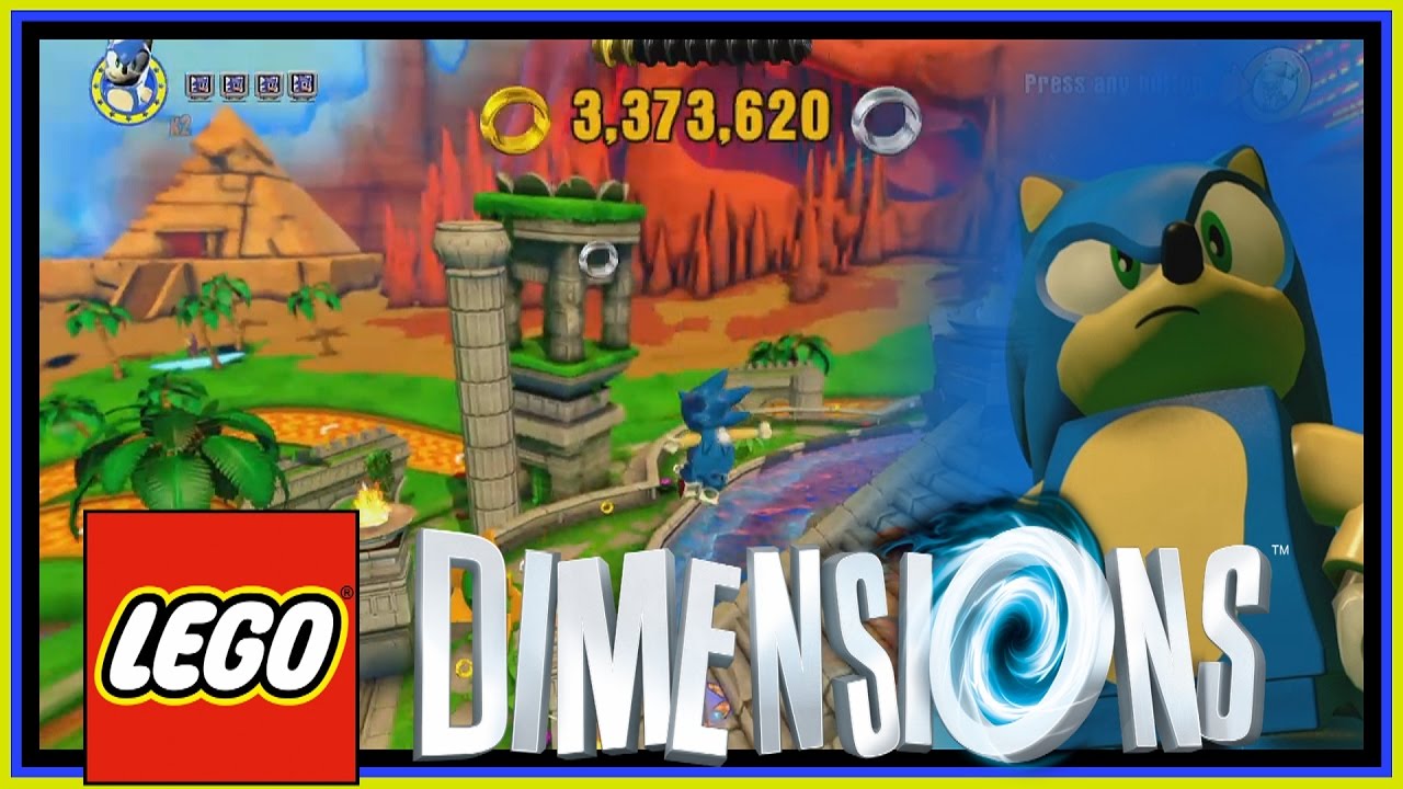 LEGO DIMENSIONS | Sonic Adventure World Free Roam Gameplay - YouTube