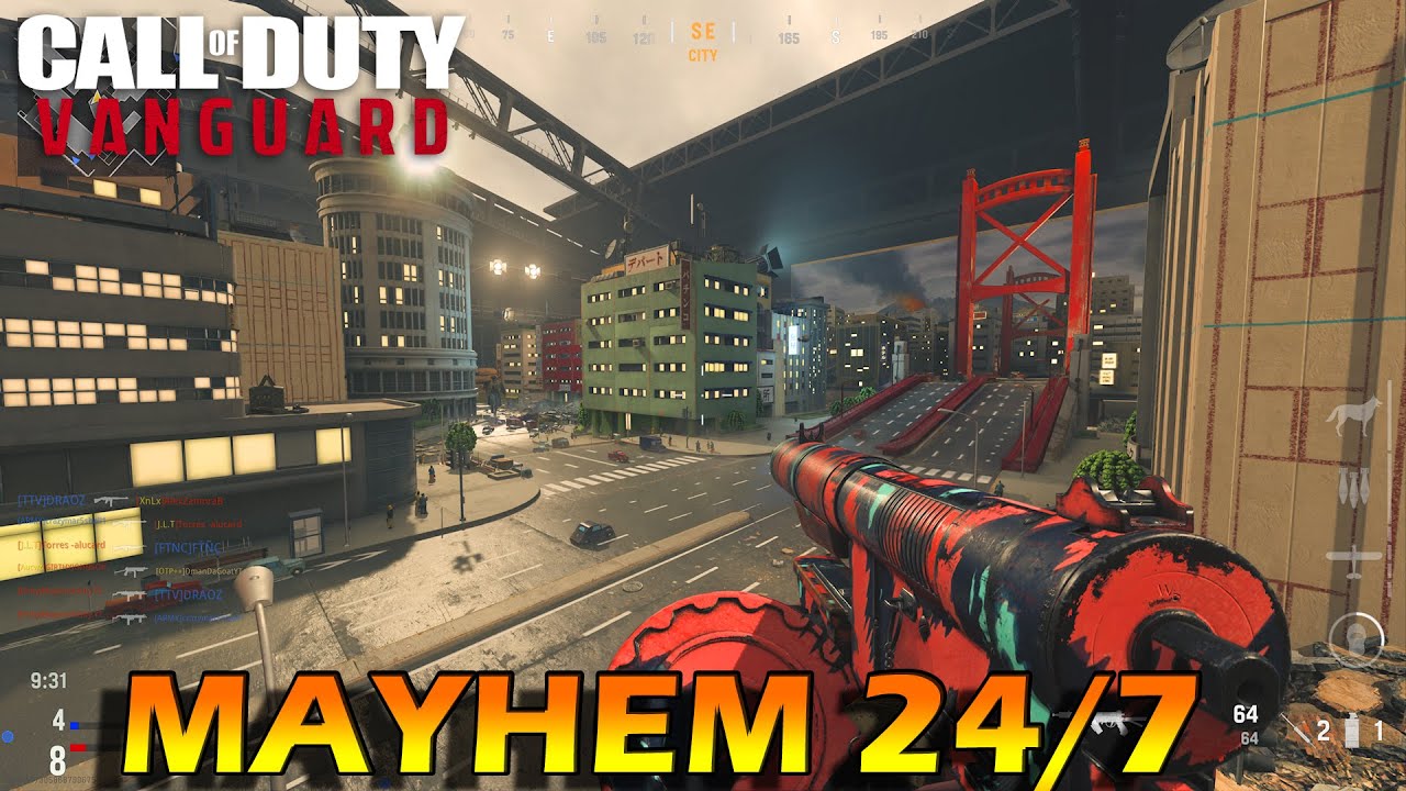 ONE OF THE BEST MAPS ON CALL OF DUTY VANGUARD - MAYHEM 24/7 (Cod ...
