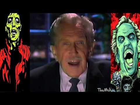 Vincent Price hace su narración de Thriller en vivo - Subtitulado en Español