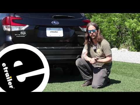 etrailer | Blue Ox Class III Trailer Hitch Step-By-Step Install - 2021 Subaru Forester