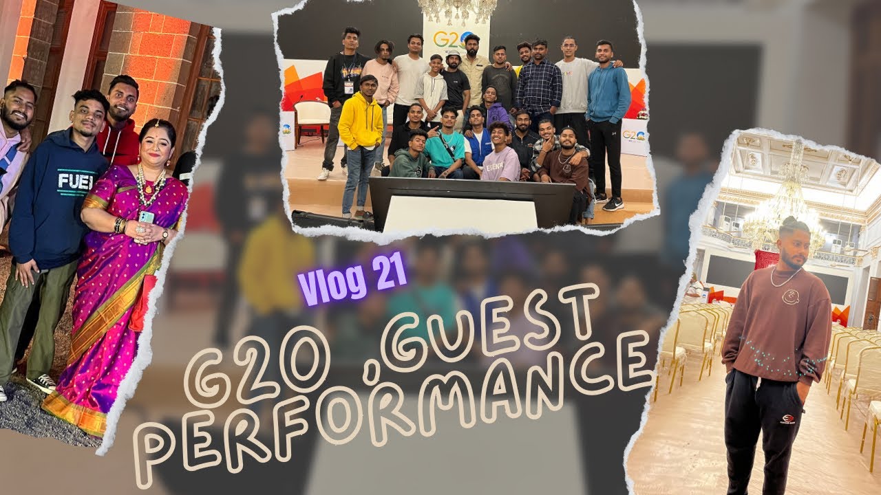 G20, GUEST PERFORMANCE | DEMOLITION CREW | VLOG 21 | ROHIT METRI - YouTube