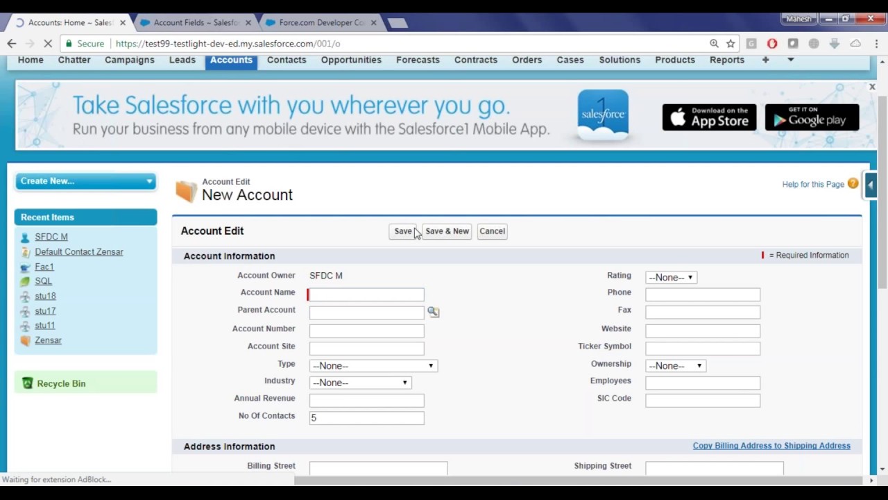 Salesforce Triggers Part 5 Youtube
