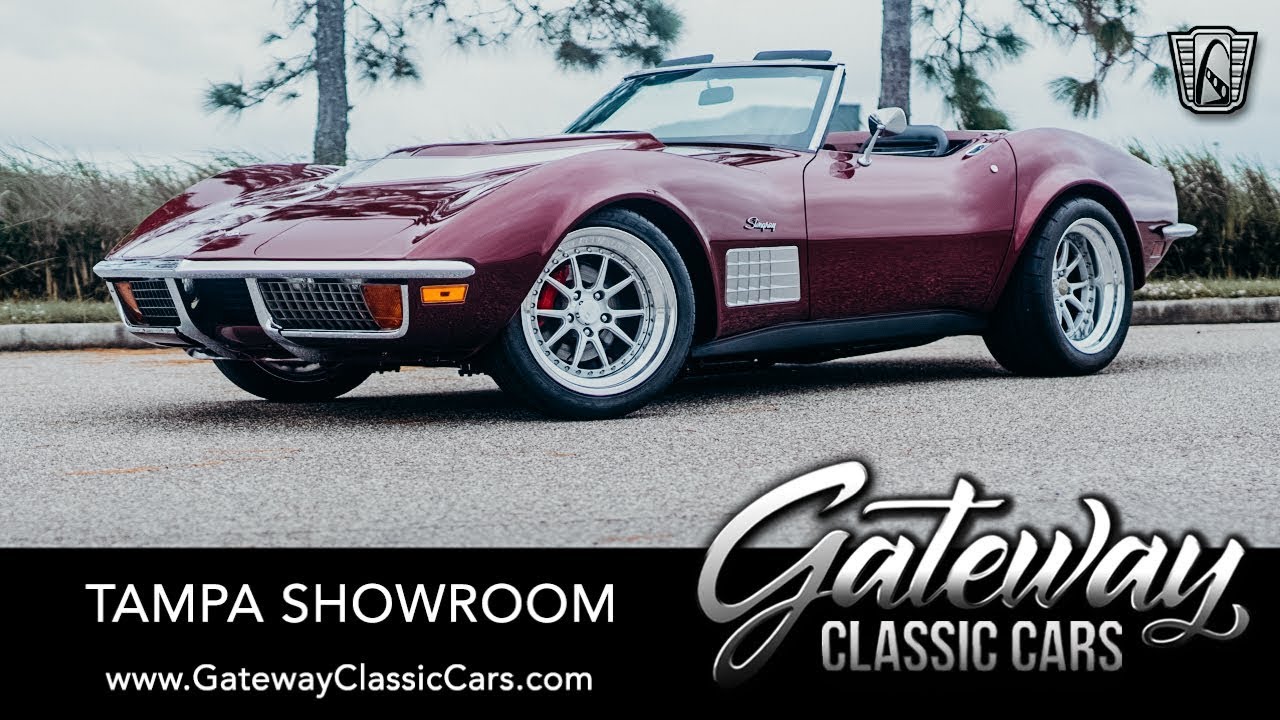 1972 Chevrolet Corvette, Gateway Classic Cars- Tampa #1668 - YouTube