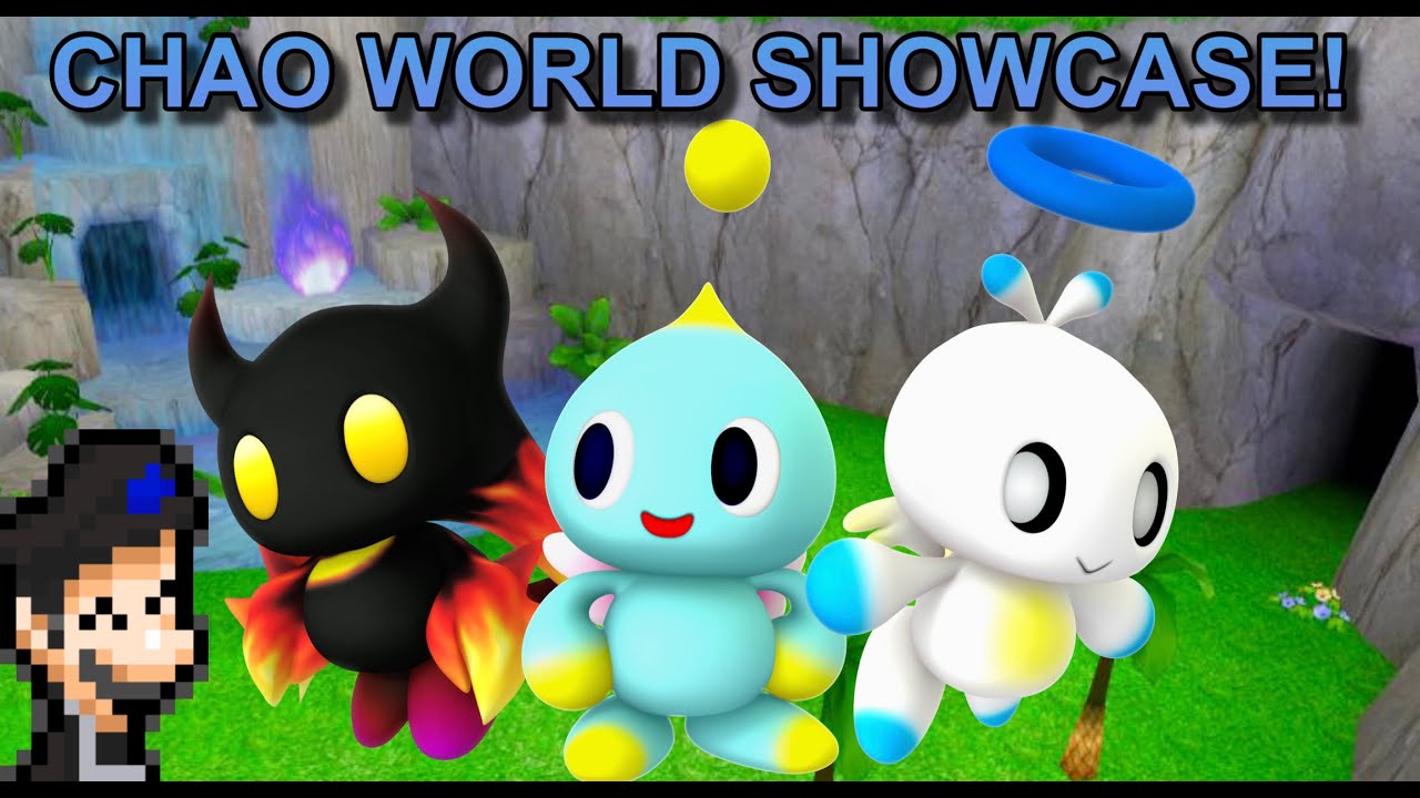 Chao Garden Showcase! Direct was Pretty short and Meh. - YouTube
