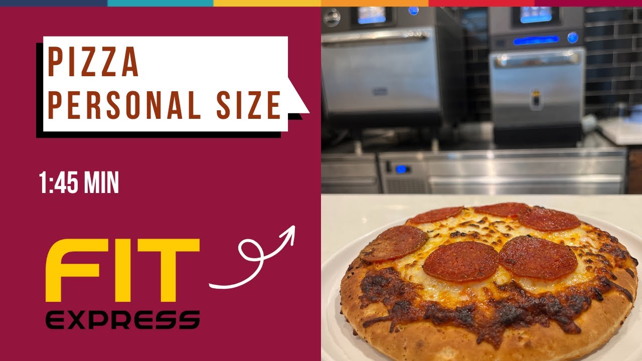 Pizza Personal Size in a FIT Express - Pepperoni - Frozen - YouTube