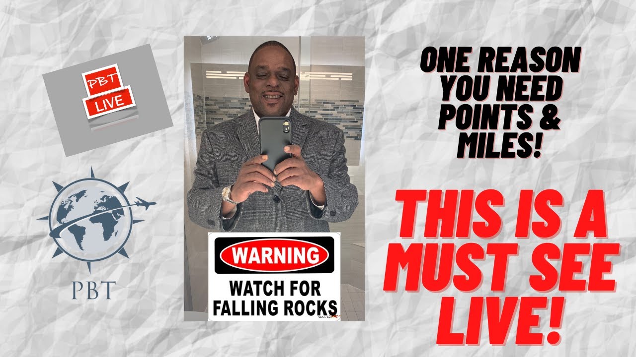 This Is Why YOU Need Points and Miles! - PBT Live - YouTube