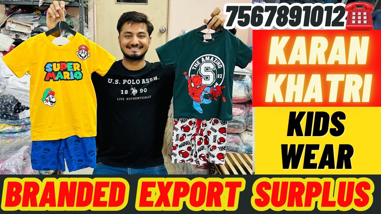 Export Surplus Kids wear || Kids set - YouTube