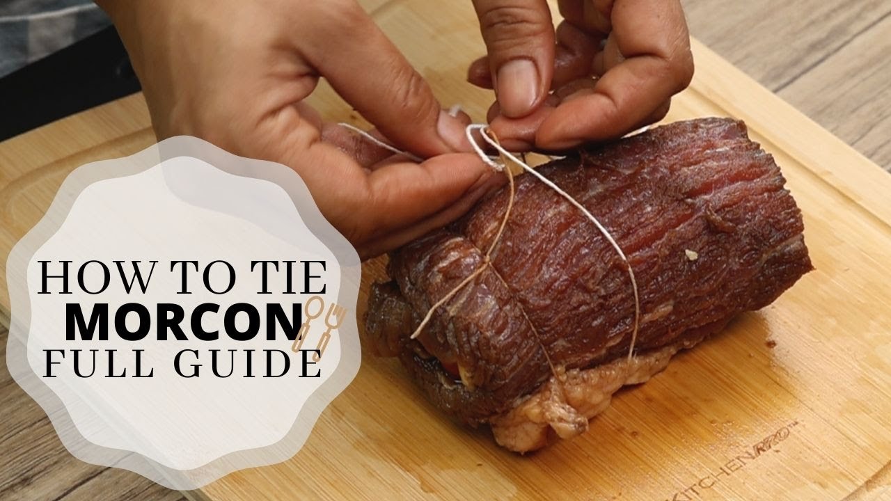 How To Tie Morcon ( Filipino Version ) - YouTube