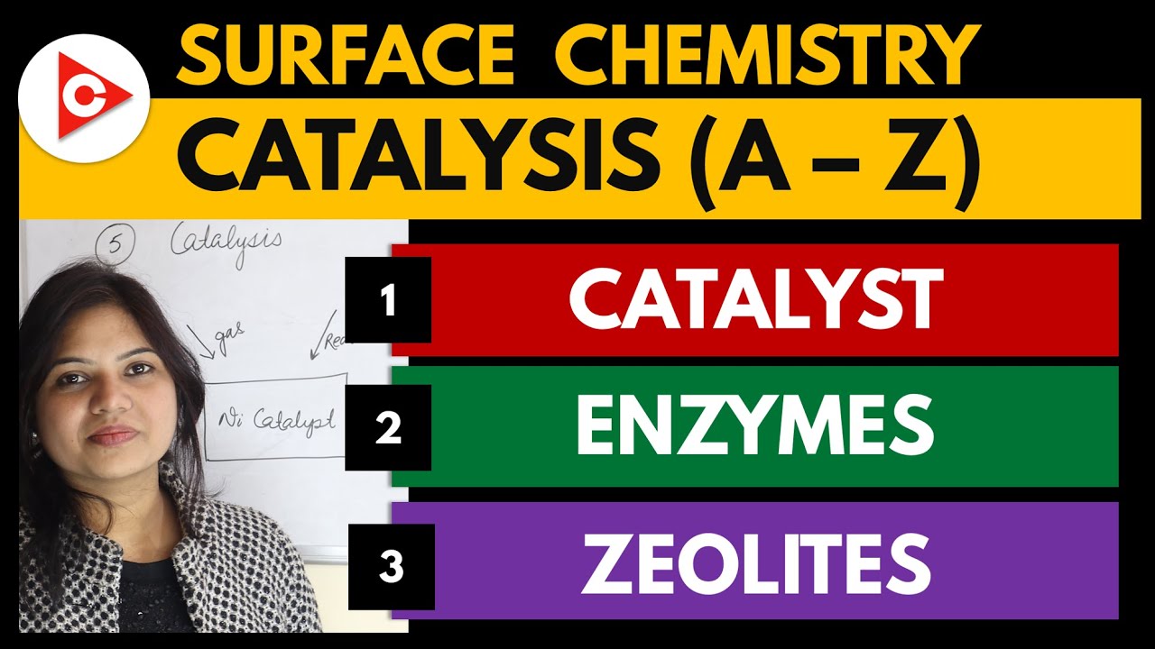 Catalysis A-Z [ Surface Chemistry ] Catalyst | Enzymes | Zeolites - YouTube