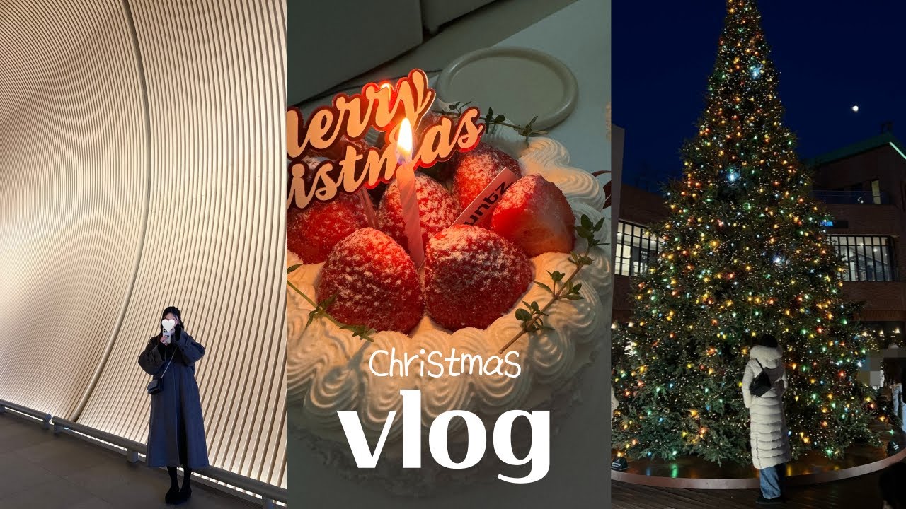 Vlog 크리스마스 연말 브이로그 뮤지컬 레베카 아울렛 쇼핑 케이스티파이 케이스 추천 나는솔로 순자님 플랫슈즈