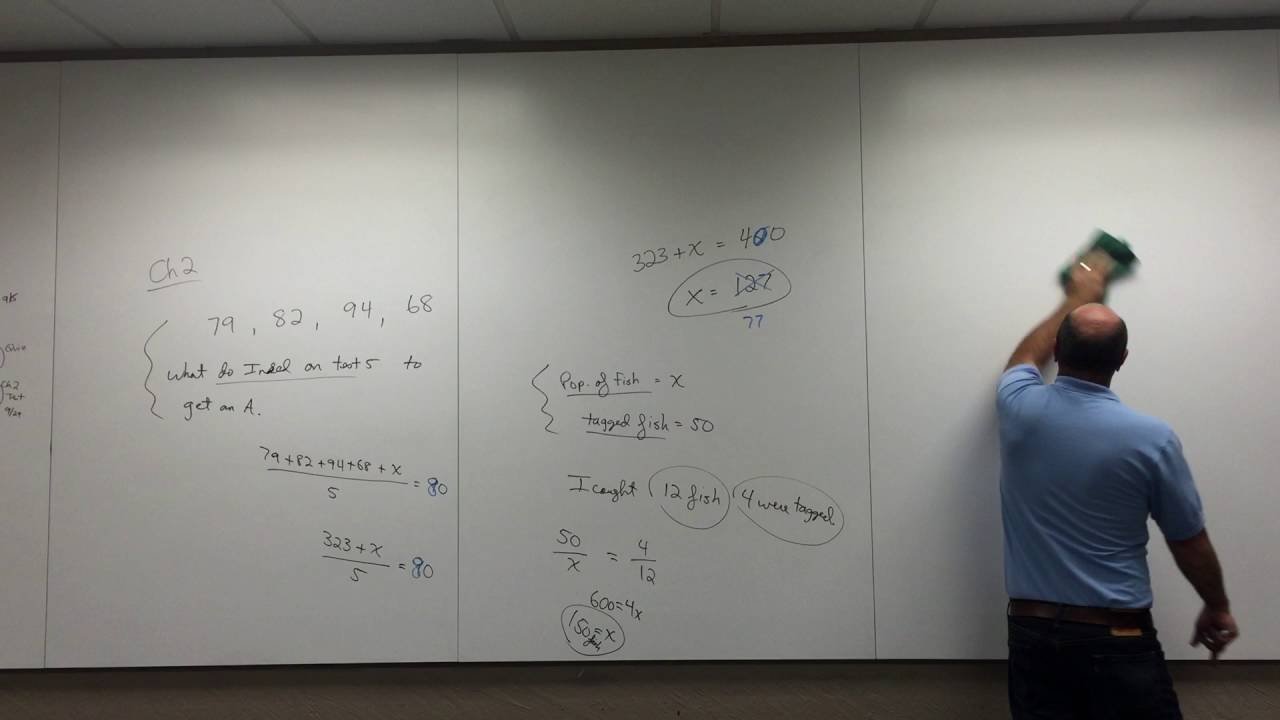 College Algebra Ch 2.1-2.3 Solving Linear equations and systems part 2 ...