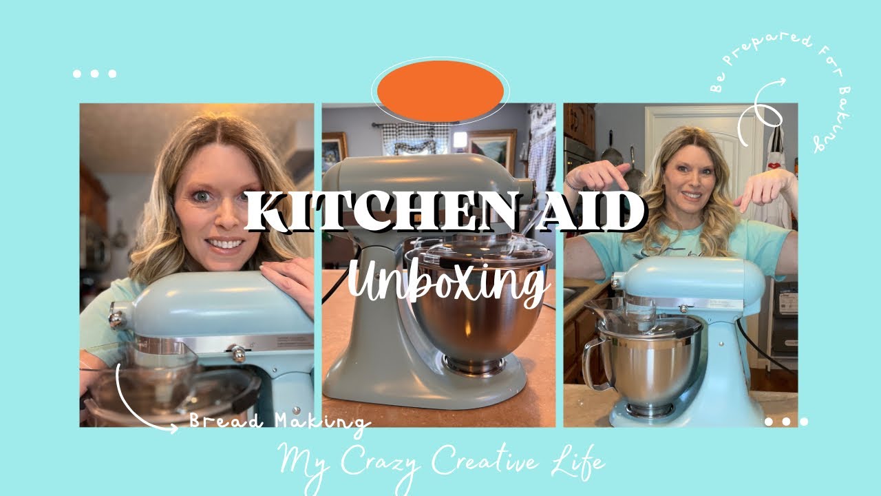 Unboxing My New KITCHEN AID! #kitchenaidmixer#unboxing #baking# ...