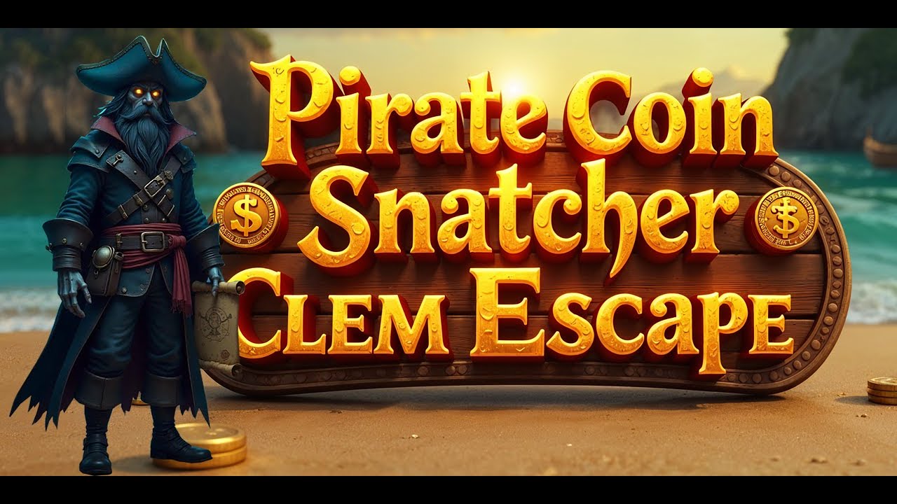 G4K Pirate Coin Snatcher Clem Escape Game Walkthrough - YouTube
