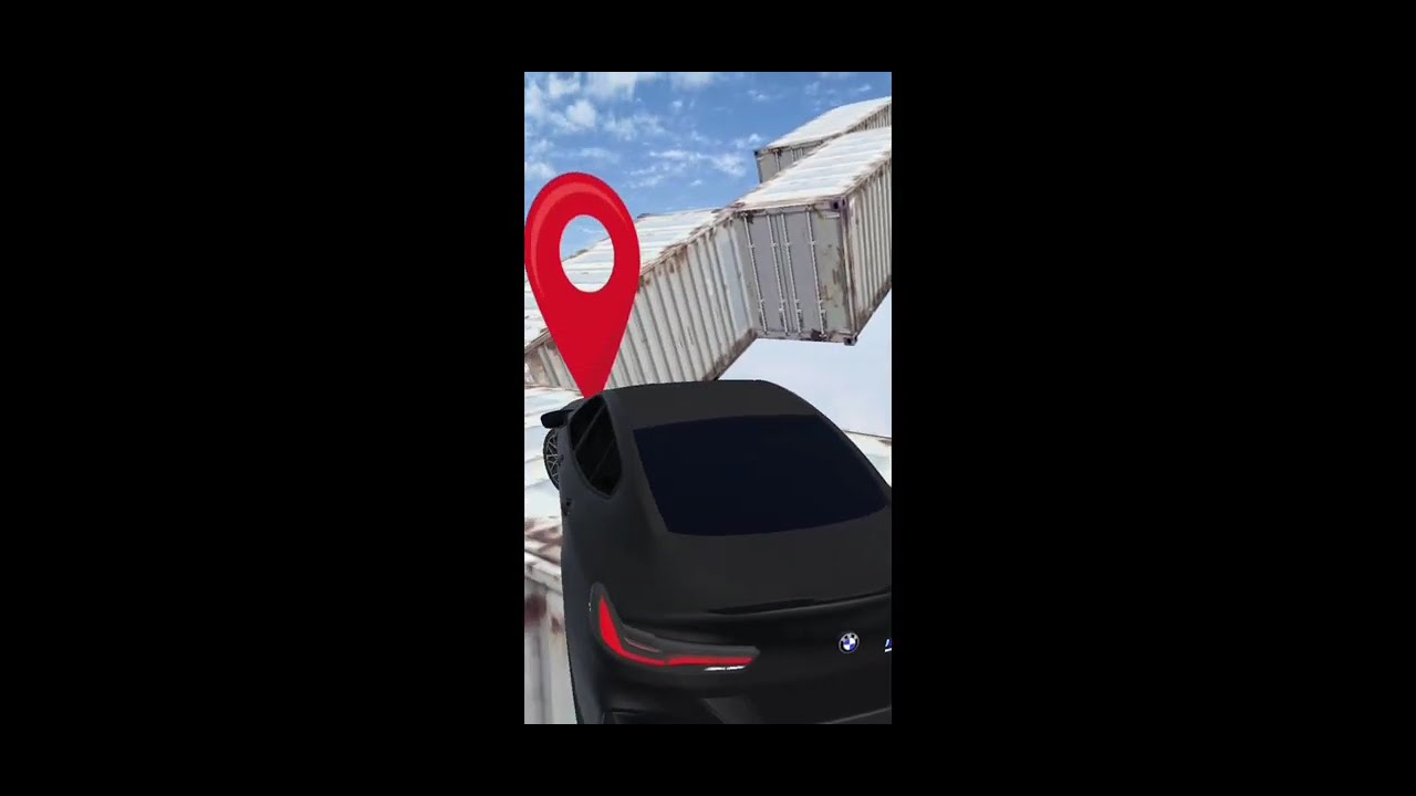 BMW M8 Beam Stunt Part 2 - YouTube