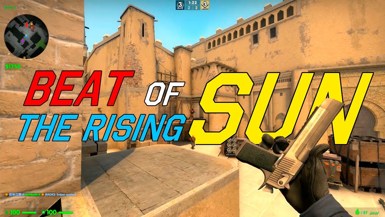 BEAT OF THE RISING SUN (CSGO Lyrics Highlights) - YouTube