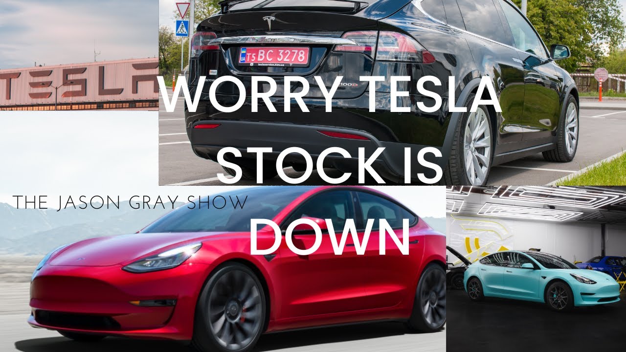 TESLA stock crashing @GeneralMotors #Tesla @tesla @ford - YouTube