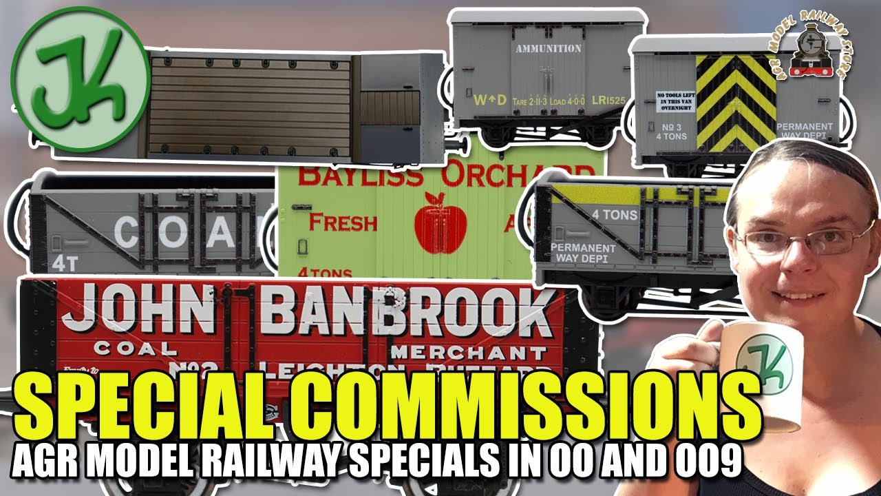 Special Exclusives: AGR Model Railway wagons in OO and 009 Full Review ...