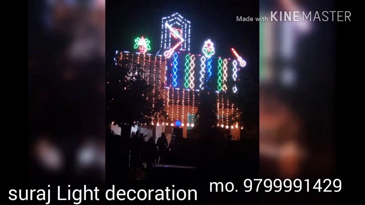Suraj Light decoration - YouTube