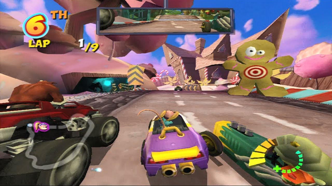 Crash Tag Team Racing Track And The Beanstalk And Dead Heat Pasadena ...