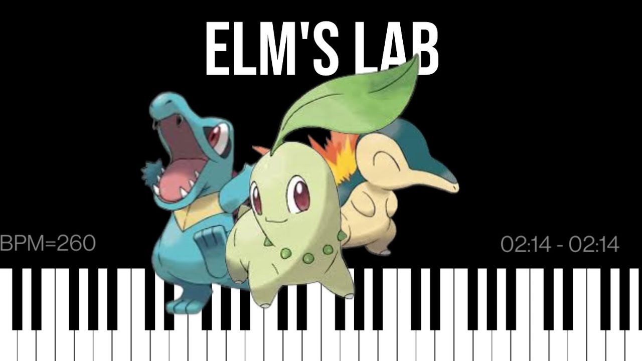 Dark MIDI - Elm's Lab (Pokémon HeartGold/SoulSilver) - YouTube