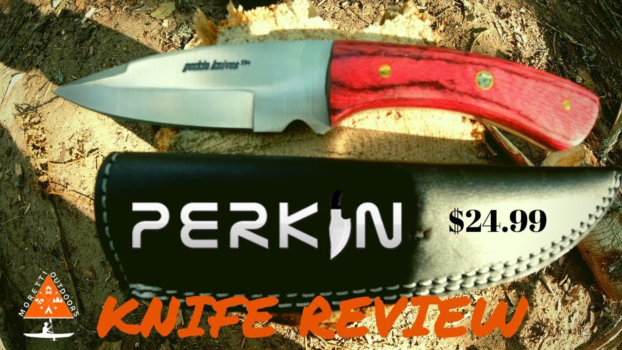 Perkin Knives HK799 Fixed Blade Knife Review - YouTube