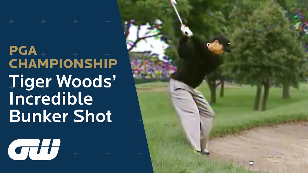 Tiger Woods' Incredible Bunker Shot at the 2002 PGA Championship ...