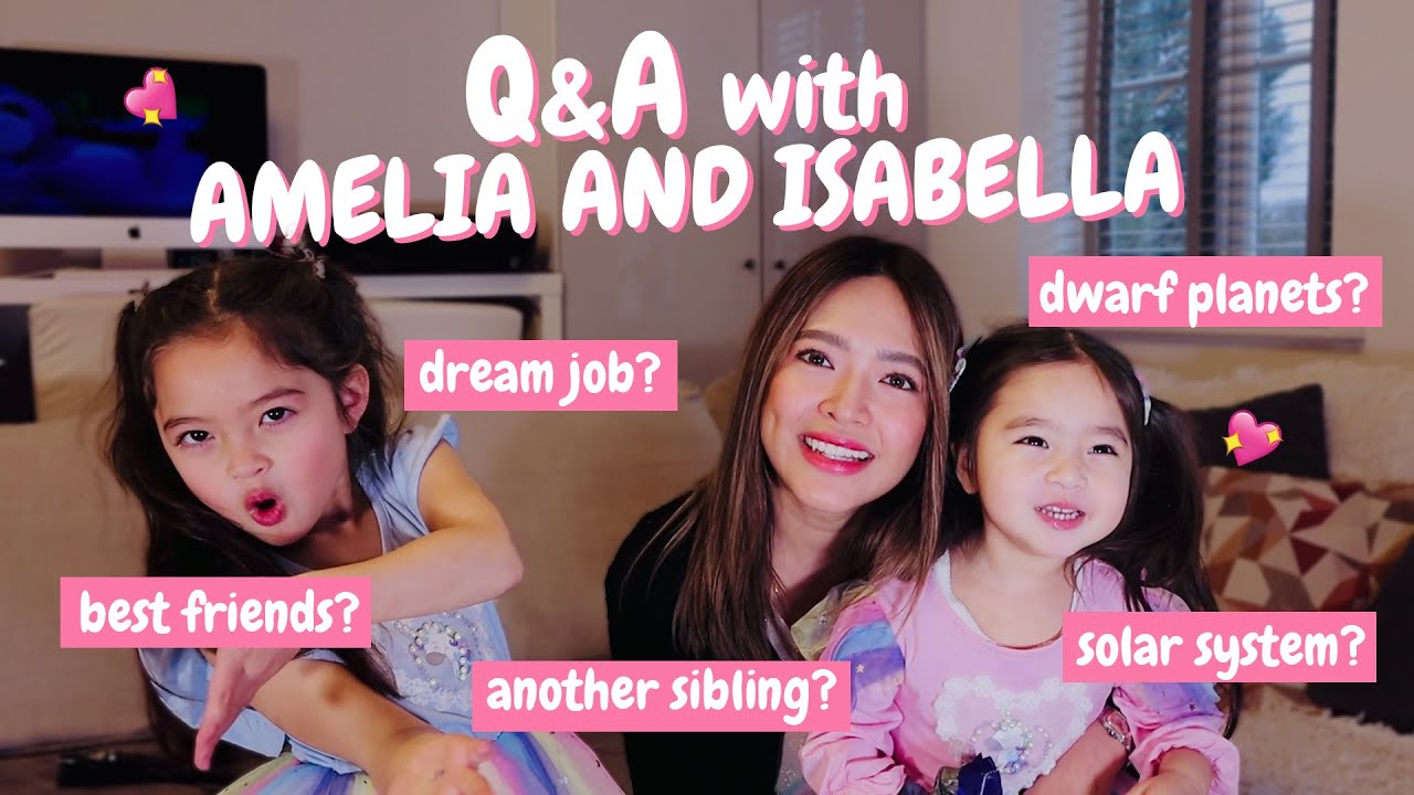 Q & A with Amelia and Isabella 🥰 | Bangs Garcia-Birchmore - YouTube