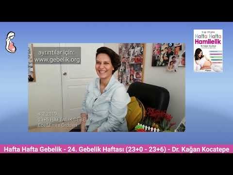 Gebelikte 24 .hafta (23+0-23+6) belirtileri. Anne adayı ve bebekte değişiklikler, şeker tarama testi