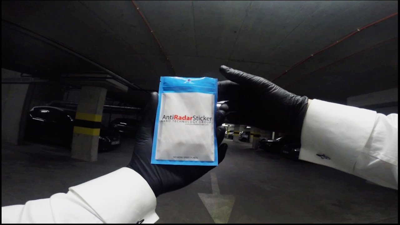 Radar Blocker Anti Radar Sticker Hides Car Number Plates - YouTube