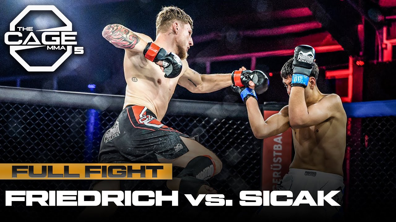 Paul Friedrich vs. Baris Sicak @ THE CAGE MMA 5 - YouTube