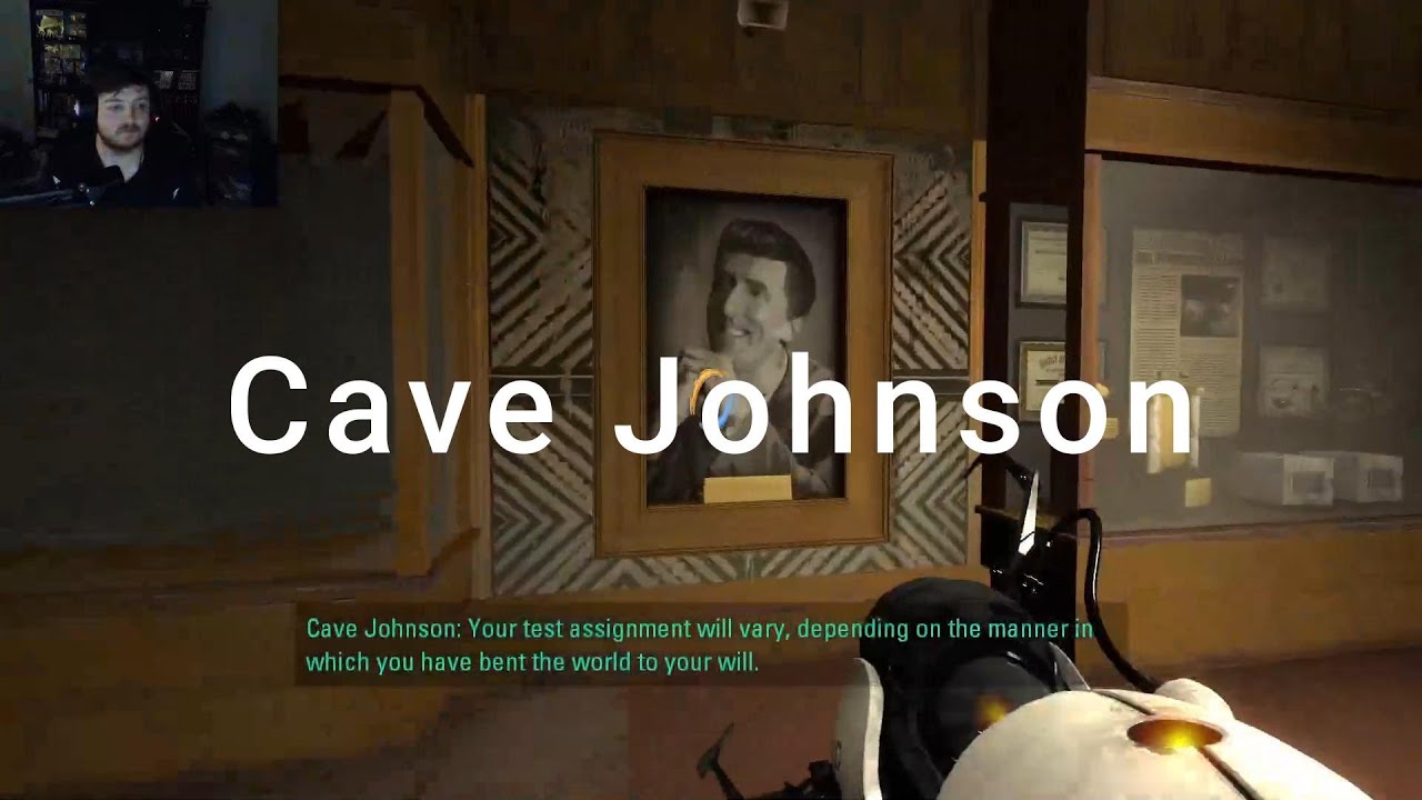 Portal 2 part 4- Introducing Cave Johnson - YouTube