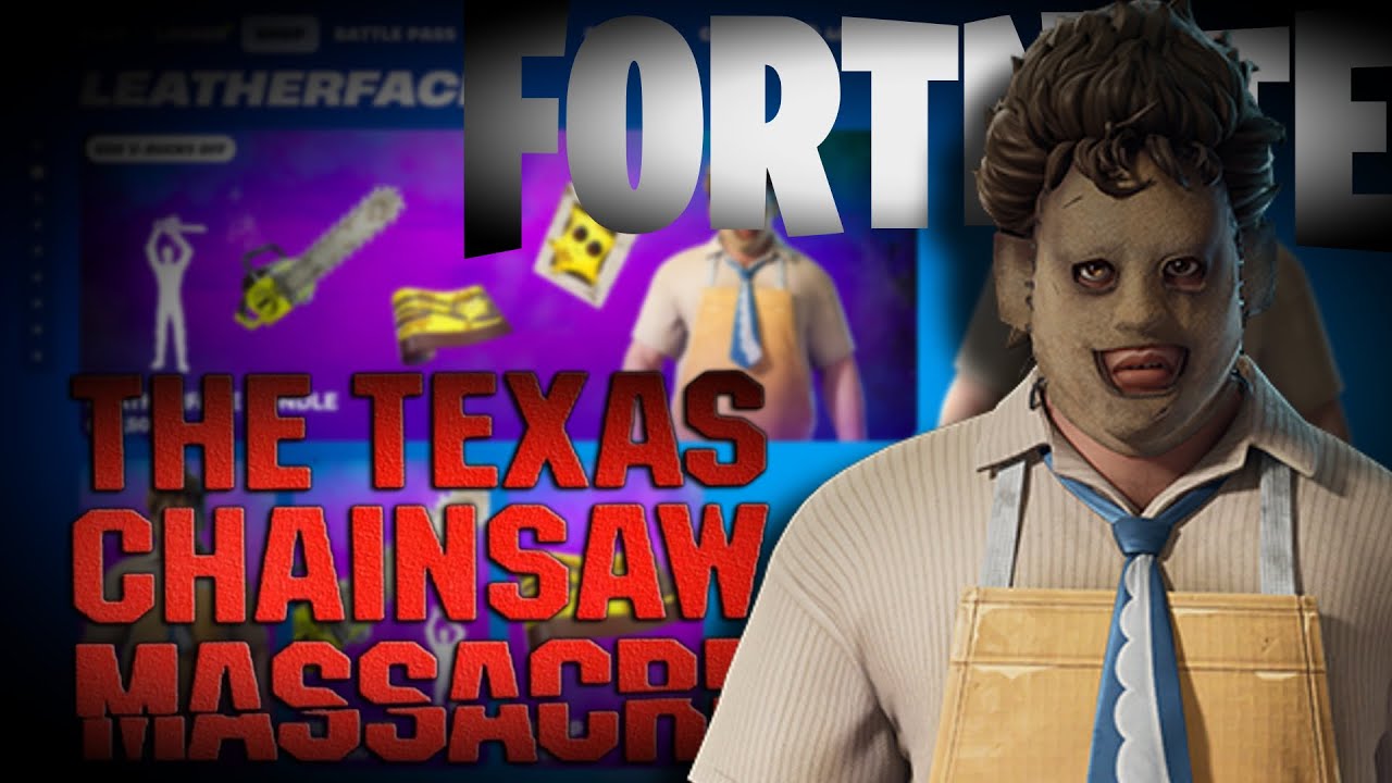 Fortnite New *LEATHERFACE* Cosmetics! (Texas Chainsaw Massacre!) - YouTube