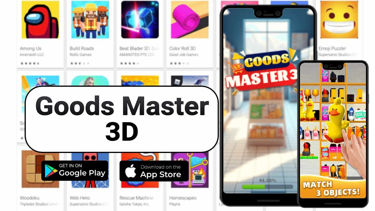 Goods Master 3D Gameplay Level 1-5 (Android/IOS) - YouTube