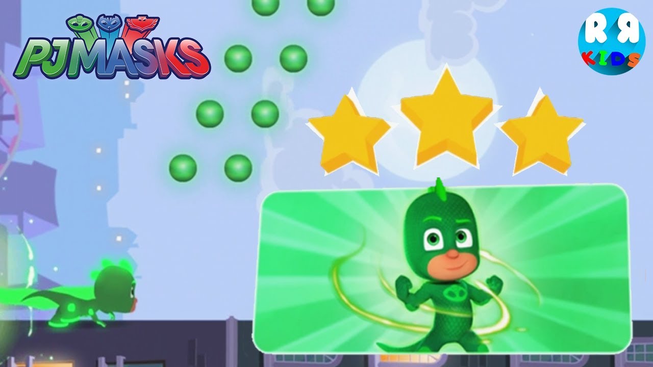 PJ Masks: Moonlight Heroes - Pj Masks Gekko Complete All Level - YouTube