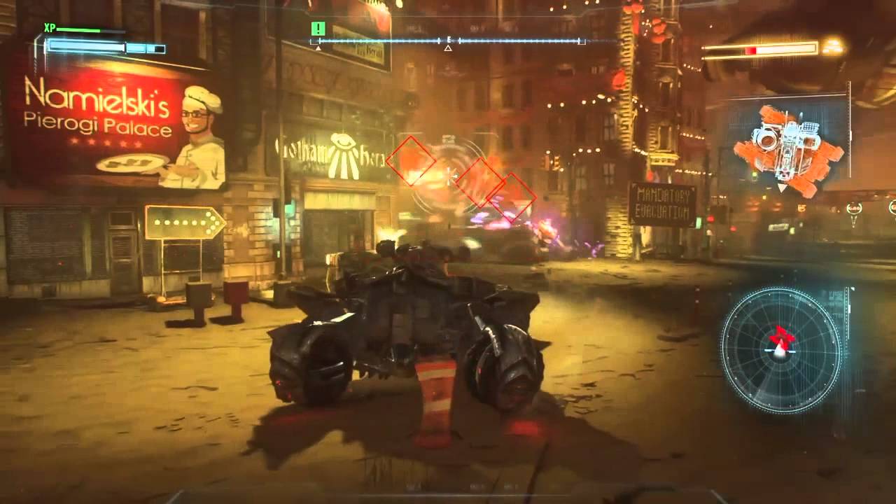 Arkham Knight's Tank Battle Was Amazing - YouTube