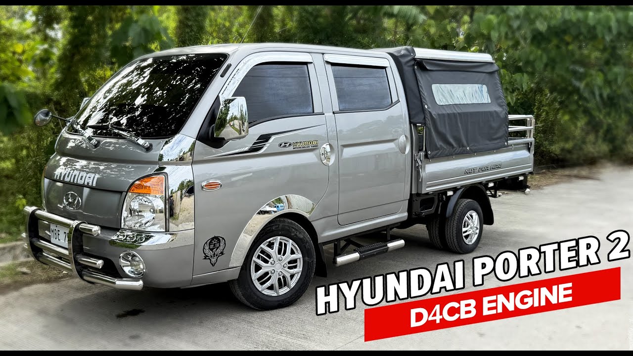 HYUNDAI Porter 2 D4CB Engine Cargo shipped for Luzon - YouTube