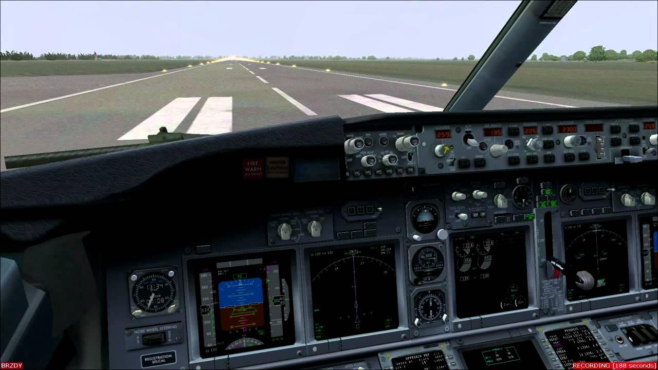 FS2004 Landing iFly 737/800 Ryanair at Bydgoszcz (EPBY) - YouTube
