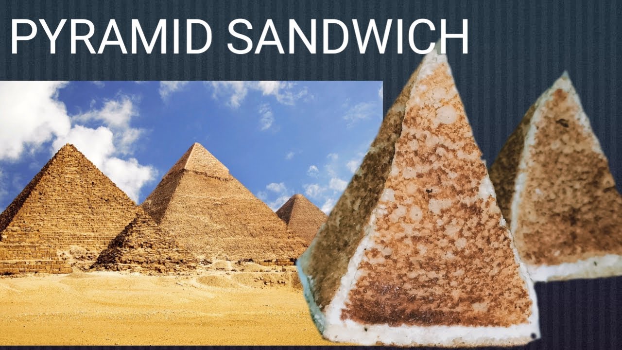 Pyramid Sandwich | #bread - YouTube